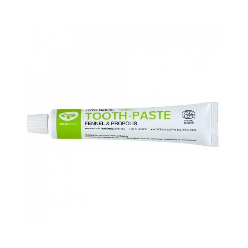 Pasta de dinti cu fenicul organic si propolis, homeopata, Green People